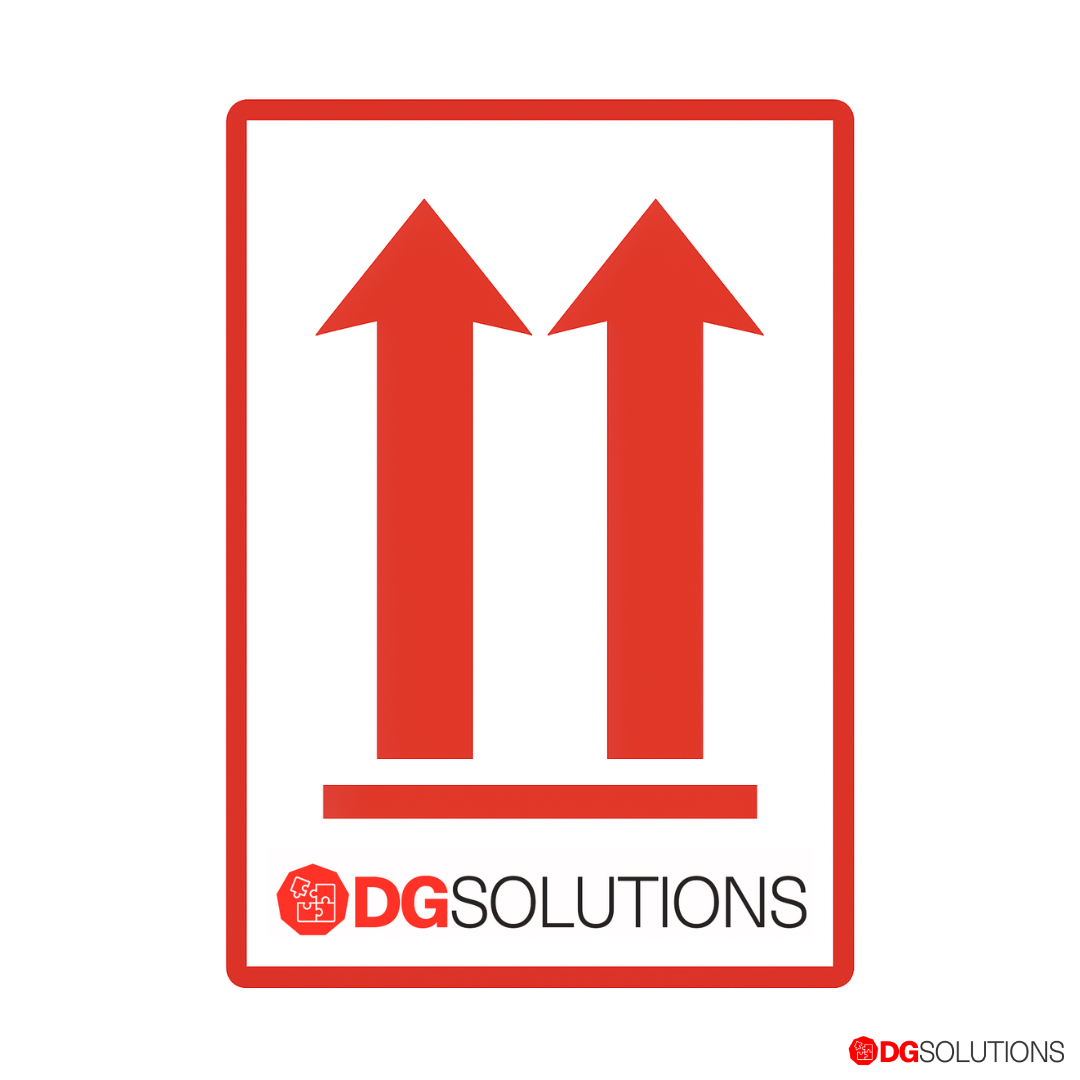 Orientation This Way Up Labels – 105mm x 74mm | Roll of 500 – DG ...